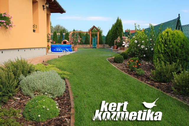 Referencia kertek - Kertépítés Ecser (2) - Örökzöldes kert - Kerti Éden